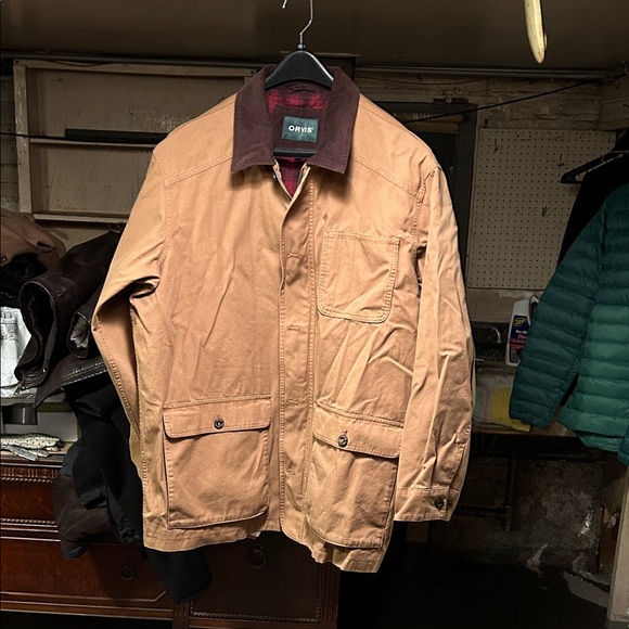 Orvis | Jackets & Coats | Orvis Mens Brown Barn Jacket Xl Nwot | Poshmark